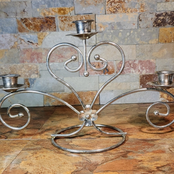 Home Decor | Accents | Vintage White Gold Heart Unity Wedding ...
